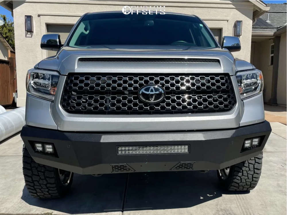 2021 Toyota Tundra with 22x10 -24 KG1 Forged Heathen and 285/45R22 ...