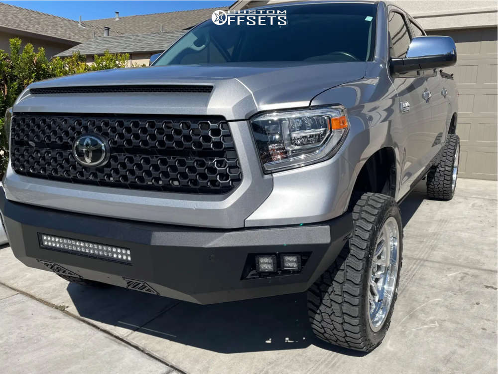 2021 Toyota Tundra with 22x10 -24 KG1 Forged Heathen and 285/45R22 ...