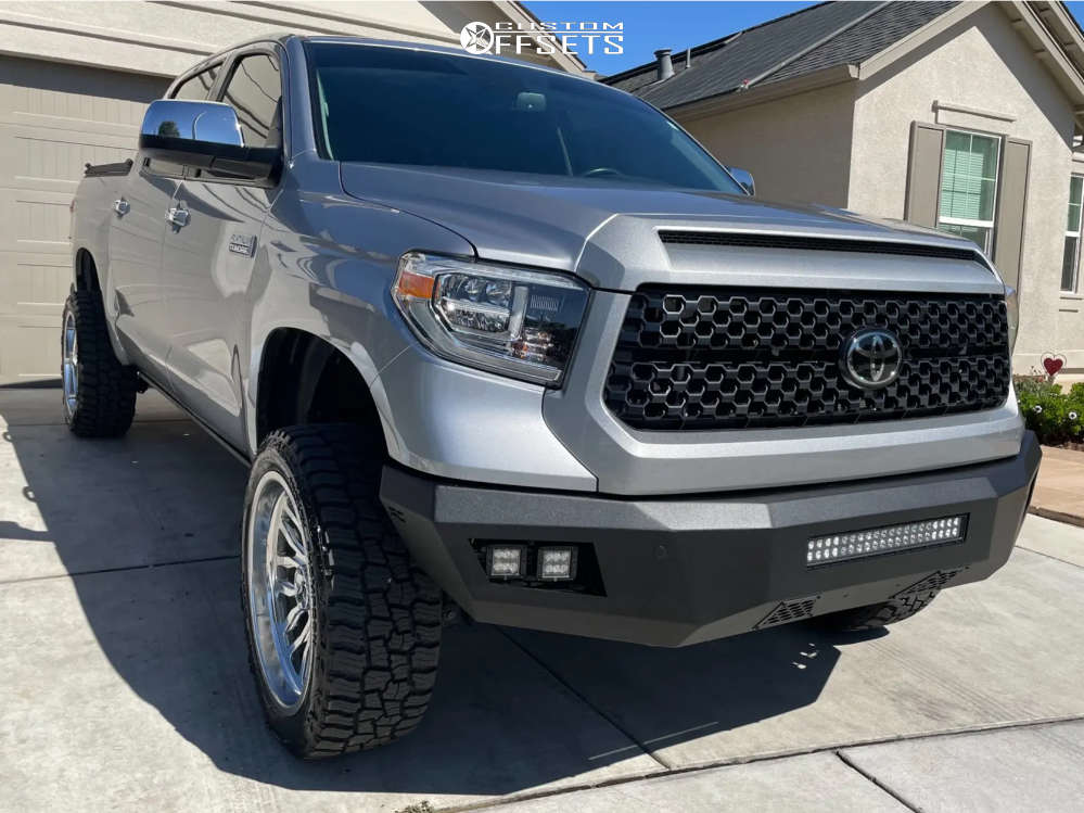 2021 Toyota Tundra with 22x10 -24 KG1 Forged Heathen and 285/45R22 ...