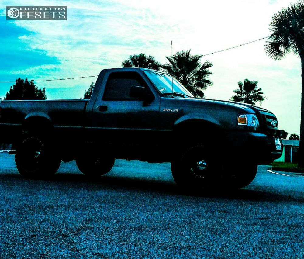 2010 Ford Ranger with 15x10 -38 Cragar D Window and 33/12.5R15 ...