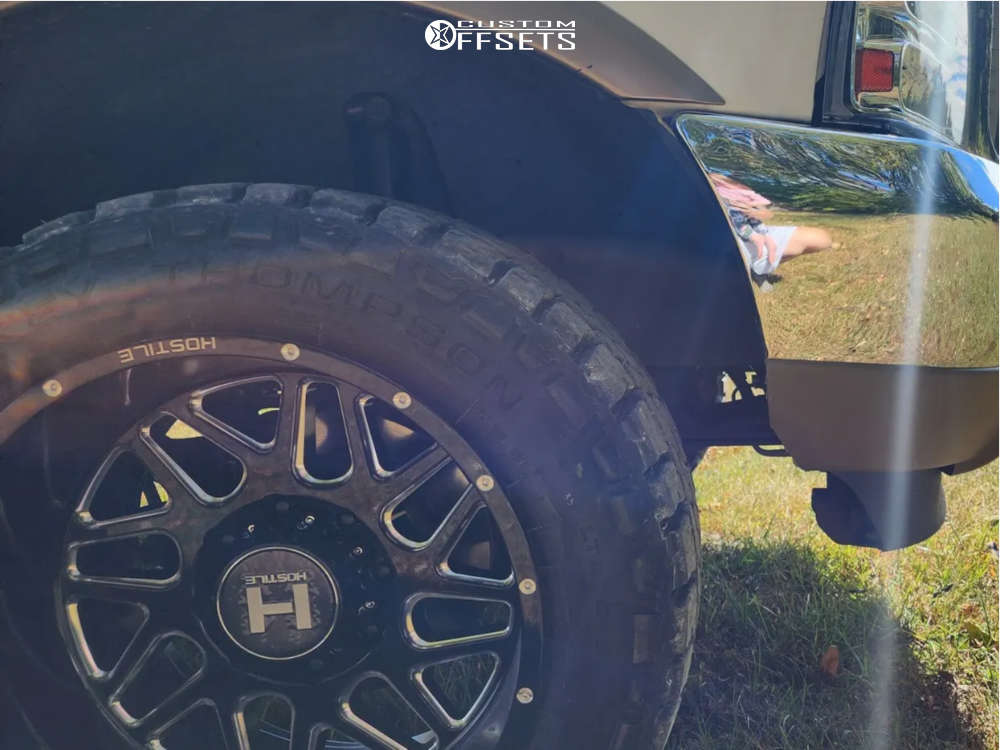 2002 Ford Excursion with 20x12 -44 Hostile Sprocket and 275/55R20 ...