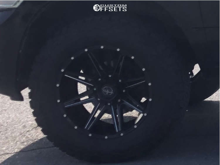 2016 Ram 1500 with 20x10 -12 XF Offroad Xf-201 and 35/12.5R20 ...