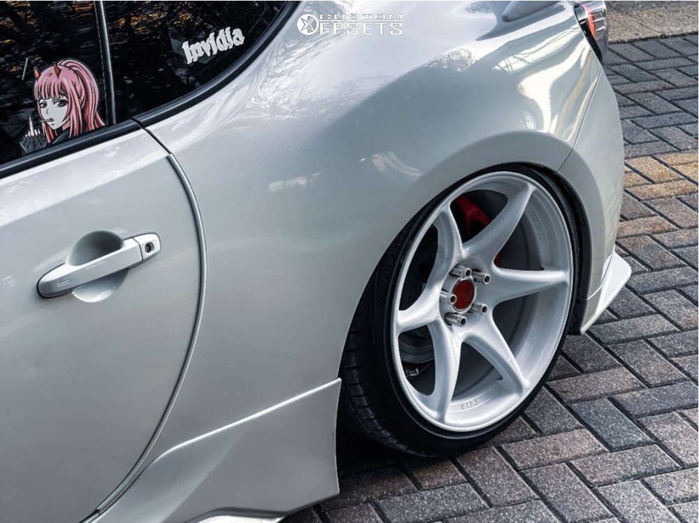 2018 Subaru BRZ with 18x9.5 22 Kansei Tandem and 225/40R18 Achilles Atr ...