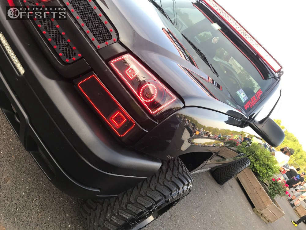 2004 Chevrolet Silverado 1500 with 20x12 -51 Vision Prowler and 33/12 ...