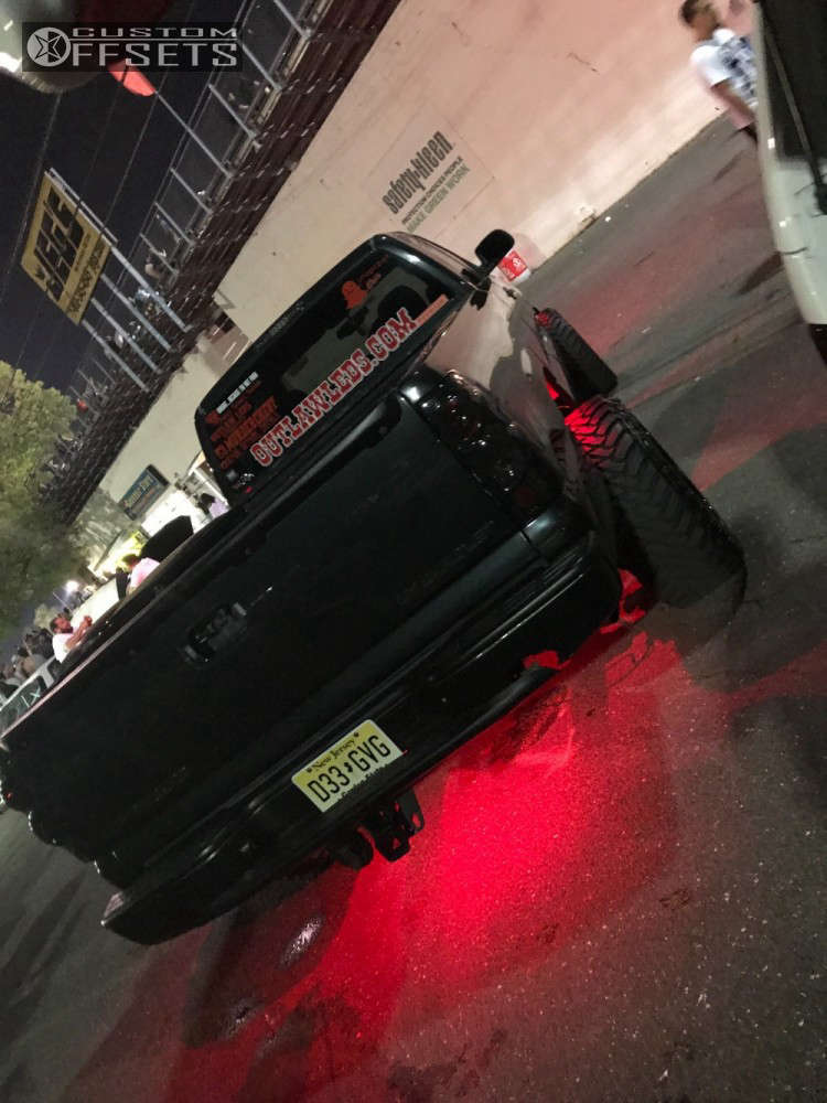 2004 Chevrolet Silverado 1500 with 20x12 -51 Vision Prowler and 33/12 ...