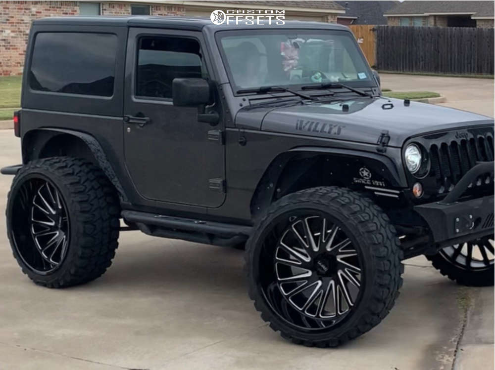 2018 Jeep Wrangler JK with 26x14 -72 Tuff T2a and 37/13.5R26 Gladiator ...