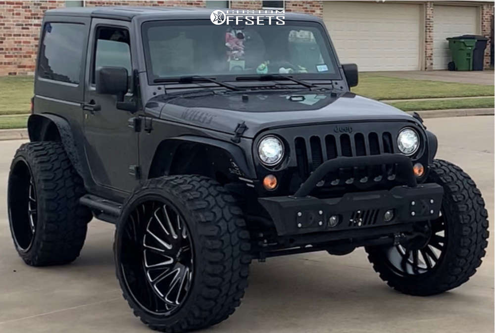 2018 Jeep Wrangler JK with 26x14 -72 Tuff T2a and 37/13.5R26 Gladiator ...