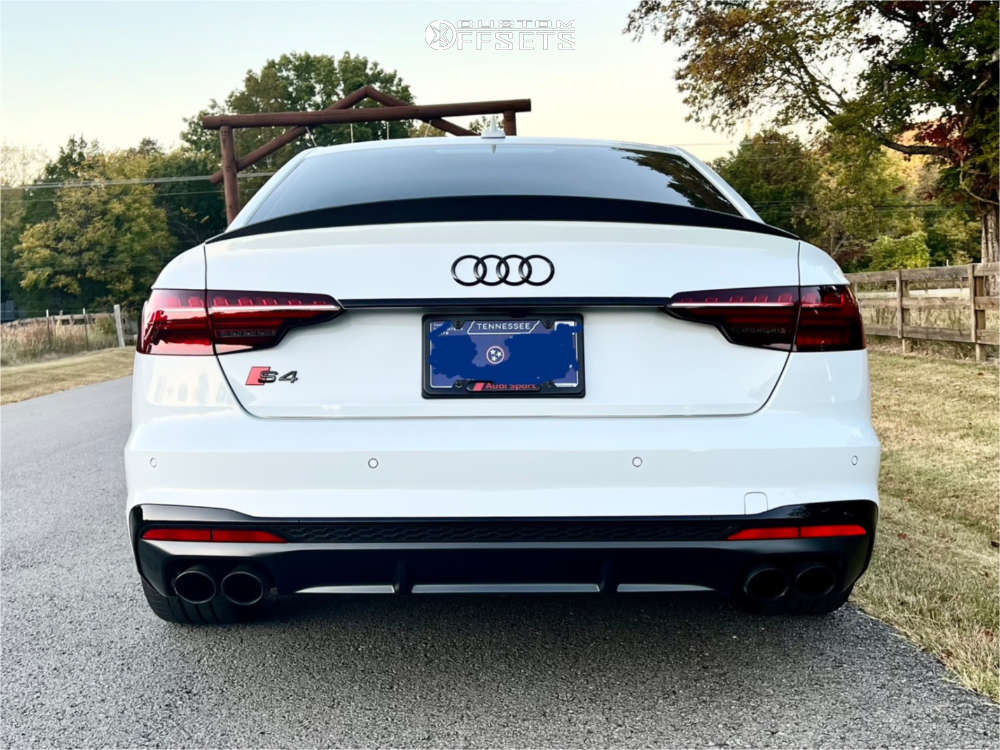 2020 Audi S4 with 19x8.5 32 TSW Bathurst and 255/35R19 Bridgestone Potenza S001-rft and Lowering ...