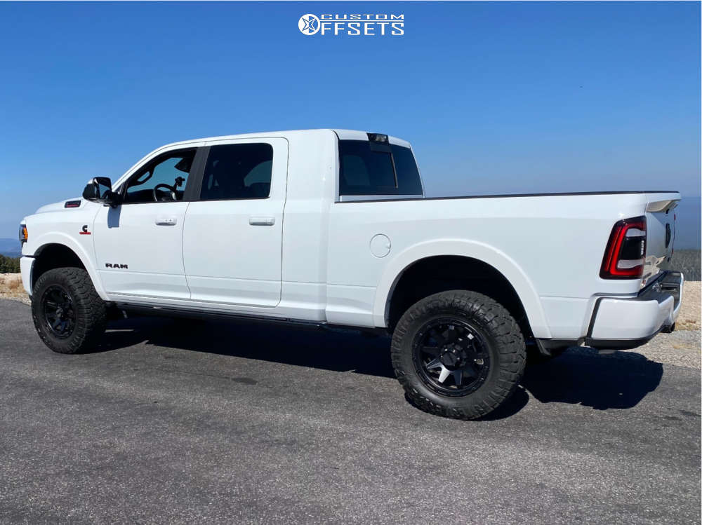 2022 Ram 2500 with 20x9 18 Method Mr317 and 35/12.5R20 Nitto Trail ...
