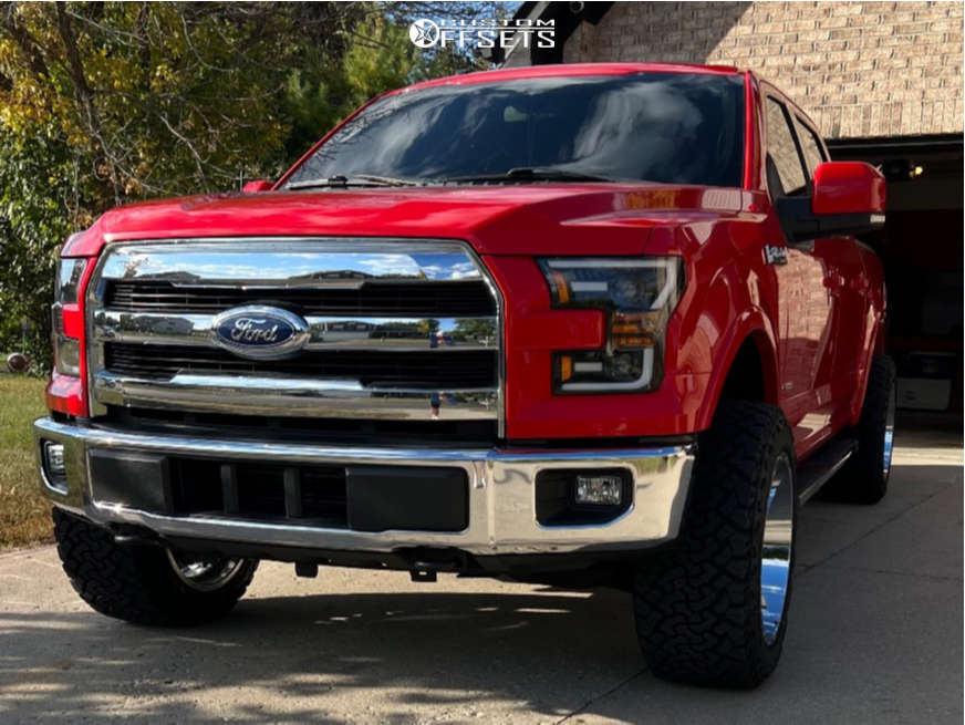 2015 Ford F-150 with 20x12 -51 Vision Spyder and 33/12.5R20 Venom Power ...