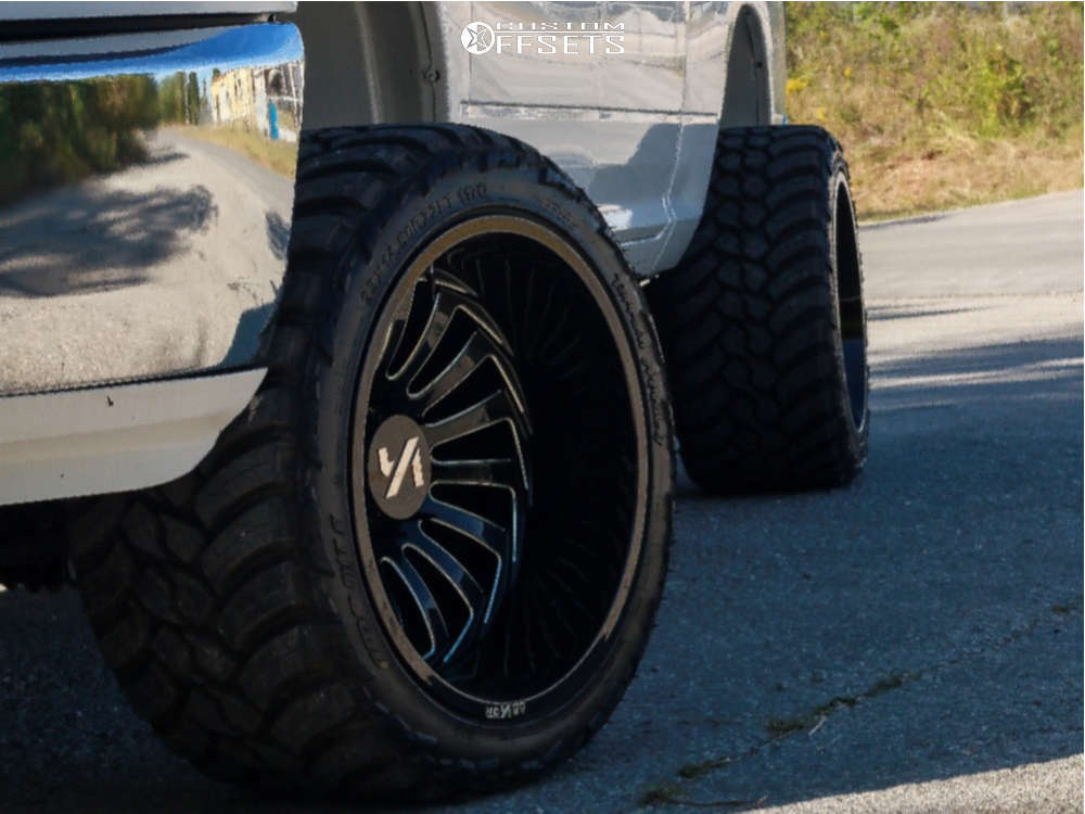 2014 Ram 2500 with 22x14 -81 ARKON OFF-ROAD Alexander and 33/14.5R22 ...