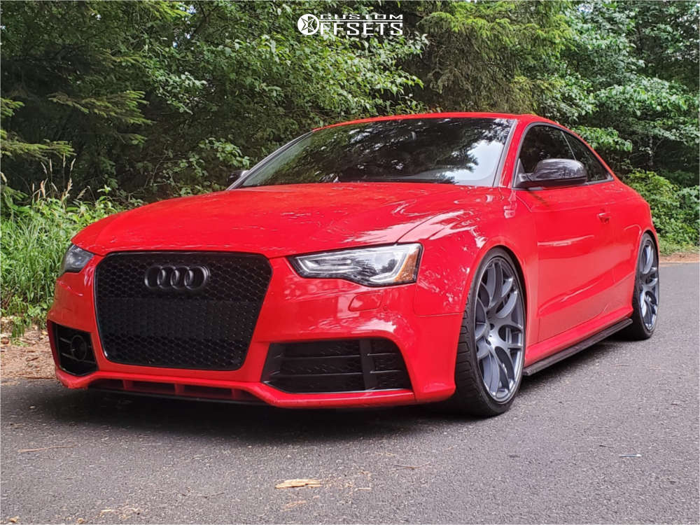 2013 Audi RS5 with 20x10 30 Verde Empire and 275/35R20 Continental ...