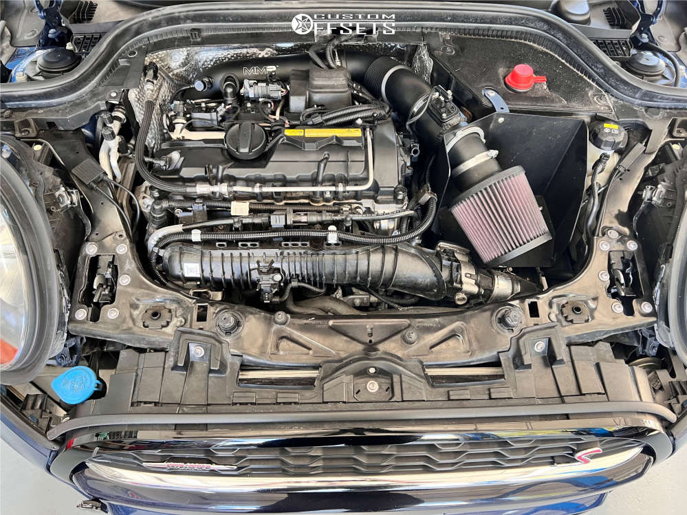 2015 Mini Cooper with 18x7.5 48 Enkei Rpf1 and 225/40R18 Falken Azenis ...