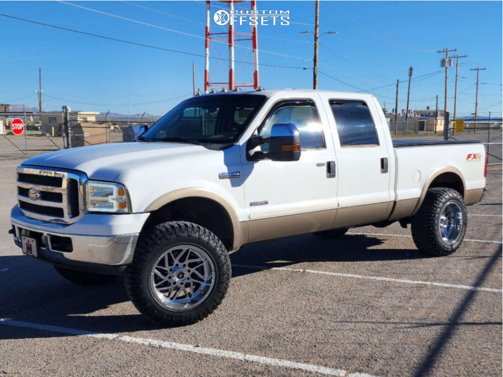 2005 Ford F-250 Super Duty with 20x12 -44 Gear Off-Road Ratio and 35/12 ...