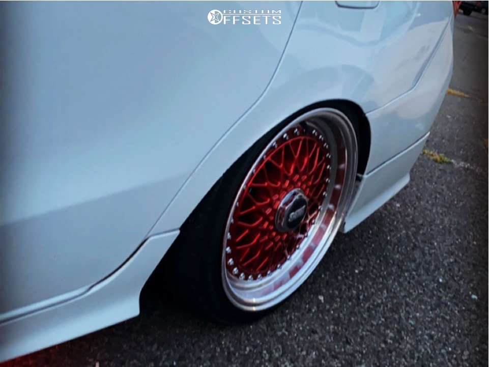 2019 Mitsubishi Mirage G4 with 16x8 35 BBS Rs and 195/40R16 Waterfall ...