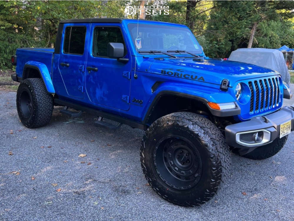 2022 Jeep Gladiator with 20x12 -44 Vision Tactical and 37/13.5R20 Venom Power Terra Hunter X/t ...