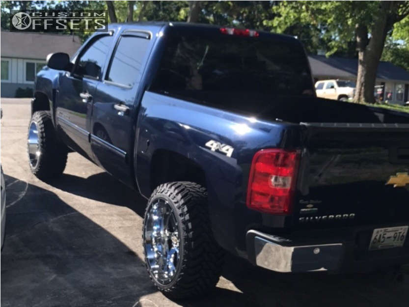 2012 Chevrolet Silverado 1500 with 22x12 -44 Gear Off-Road Big Block and 33/12.5R22 Atturo Trail ...