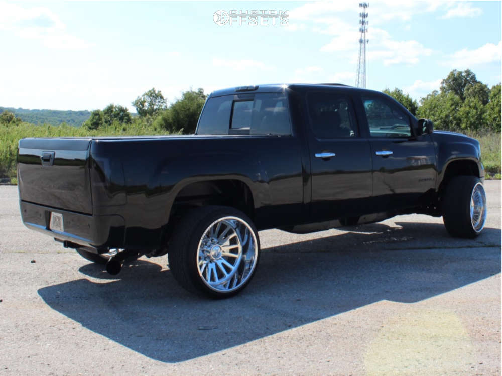 2012 GMC Sierra 2500 HD with 24x14 -90 American Force Quantum Cc and ...