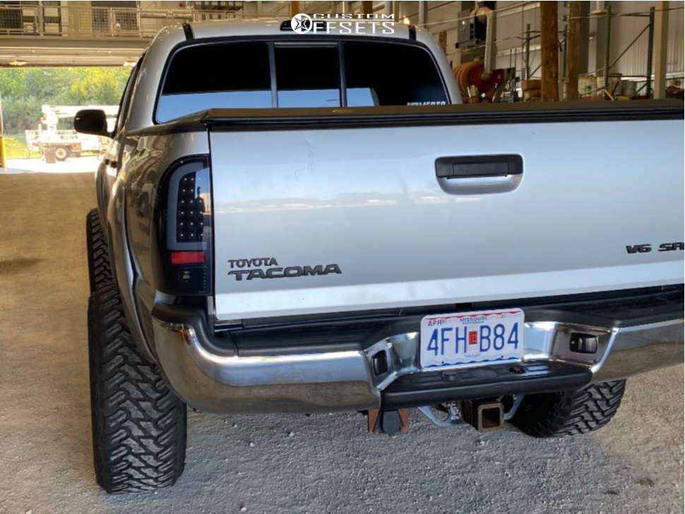 2008 Toyota Tacoma with 20x12 -51 Hardrock Overdrive and 285/50R20 ...
