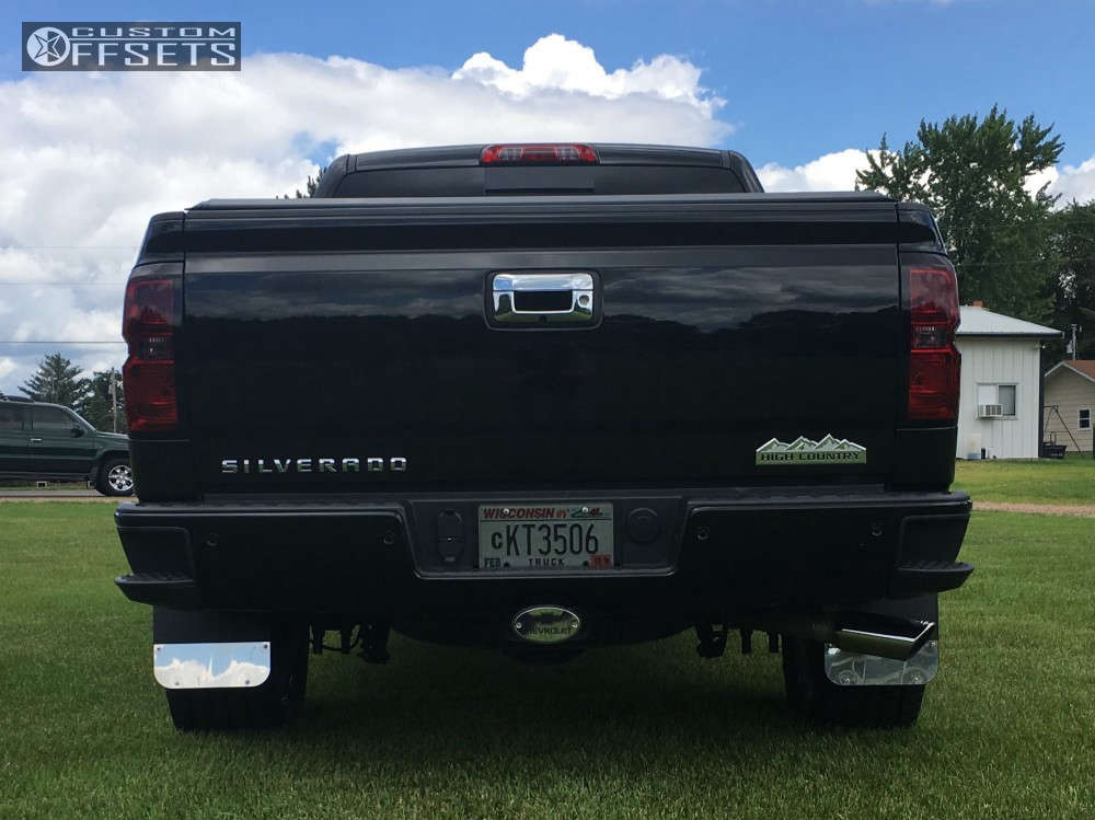 2014 Chevrolet Silverado 1500 with 20x9 0 Gima Overdrive and 305/50R20 ...