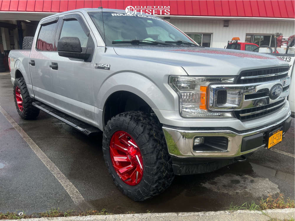 2018 Ford F-150 with 20x10 -18 Fuel Reaction and 35/12.5R20 Fuel ...