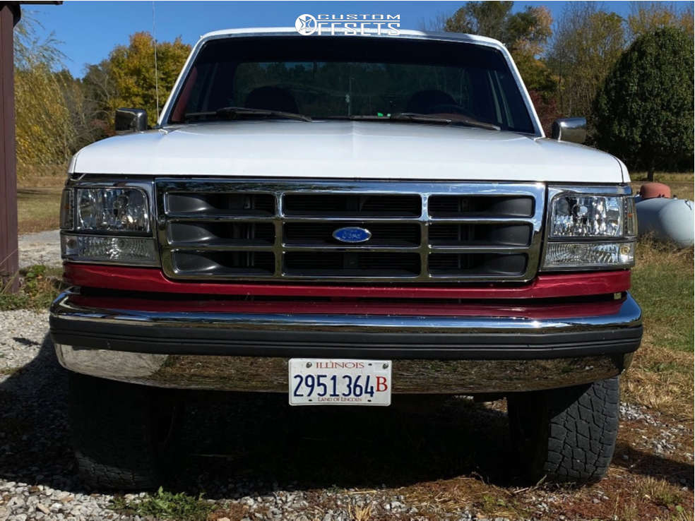 1995 Ford F-150 with 18x9 12 Ultra Hunter and 275/65R18 Nitto Terra ...