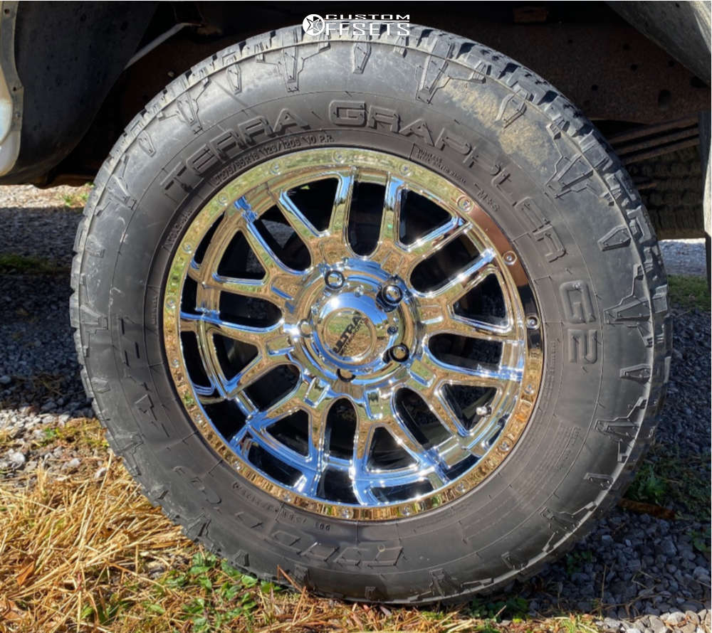 1995 Ford F-150 with 18x9 12 Ultra Hunter and 275/65R18 Nitto Terra Grappler G2 and Leveling Kit ...