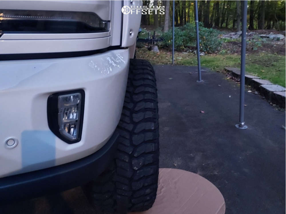 2017 Chevrolet Silverado 1500 with 22x12 -51 Vision Riot and 33/12.5R22 ...