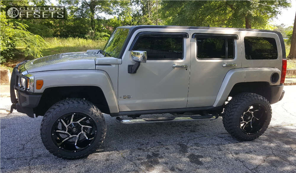 2006 Hummer H3 with 20x12 -51 Vision Prowler and 33/12.5R20 Atturo ...