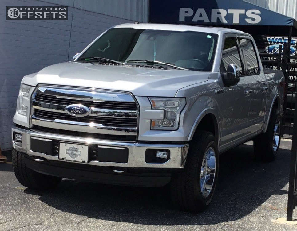2016 Ford F-150 with 20x10 -24 Moto Metal Mo962 and 275/65R20 Michelin ...