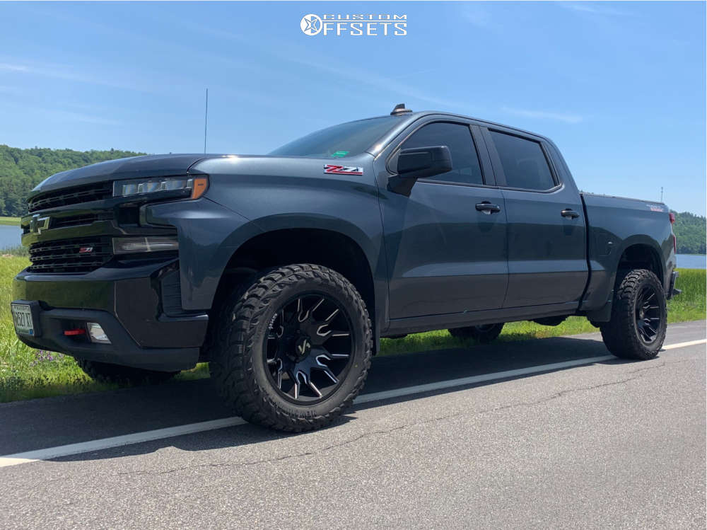 2020 Chevrolet Silverado 1500 with 20x10 -25 ARKON OFF-ROAD Roosevelt ...