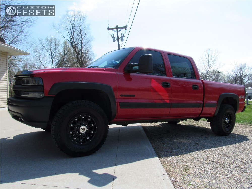 2002 Chevrolet Silverado 1500 HD with 16x8 0 XD Hoss 2 and 305/70R16 ...