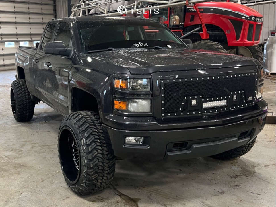 2015 Chevrolet Silverado 1500 with 22x14 -81 ARKON OFF-ROAD Alexander ...
