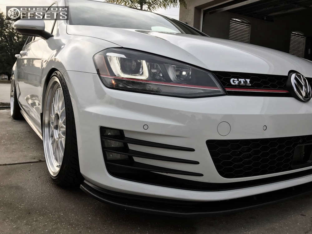 2015 Volkswagen GTI with 19x8.5 35 Varrstoen Es1 and 225/35R19 General ...