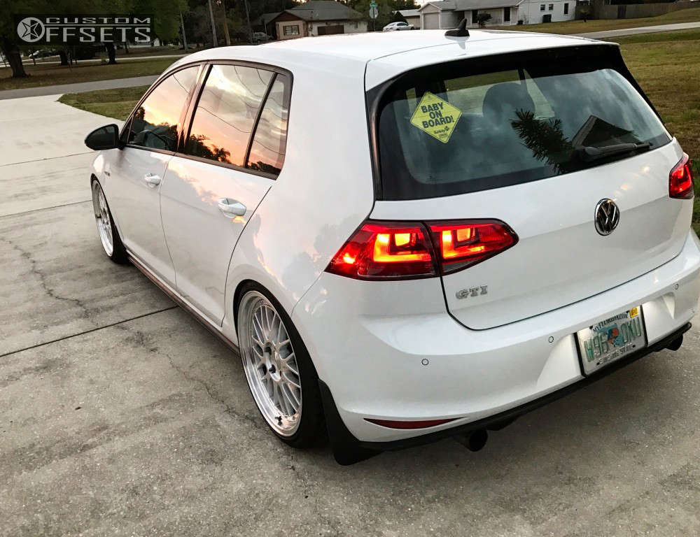 2015 Volkswagen GTI with 19x8.5 35 Varrstoen Es1 and 225/35R19 General ...