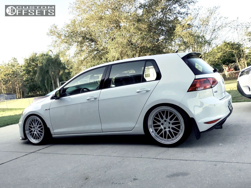 2015 Volkswagen GTI with 19x8.5 35 Varrstoen Es1 and 225/35R19 General ...