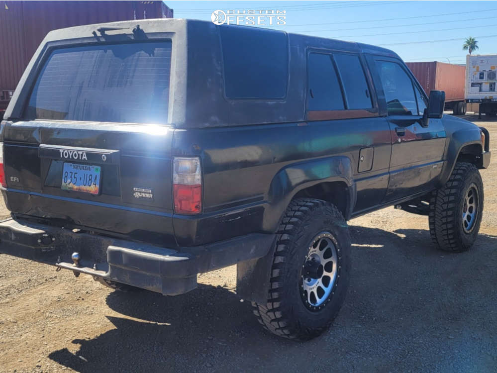 1987 Toyota 4Runner with 17x8.5 0 Method Mr305 and 33/10.5R17 Goodyear ...