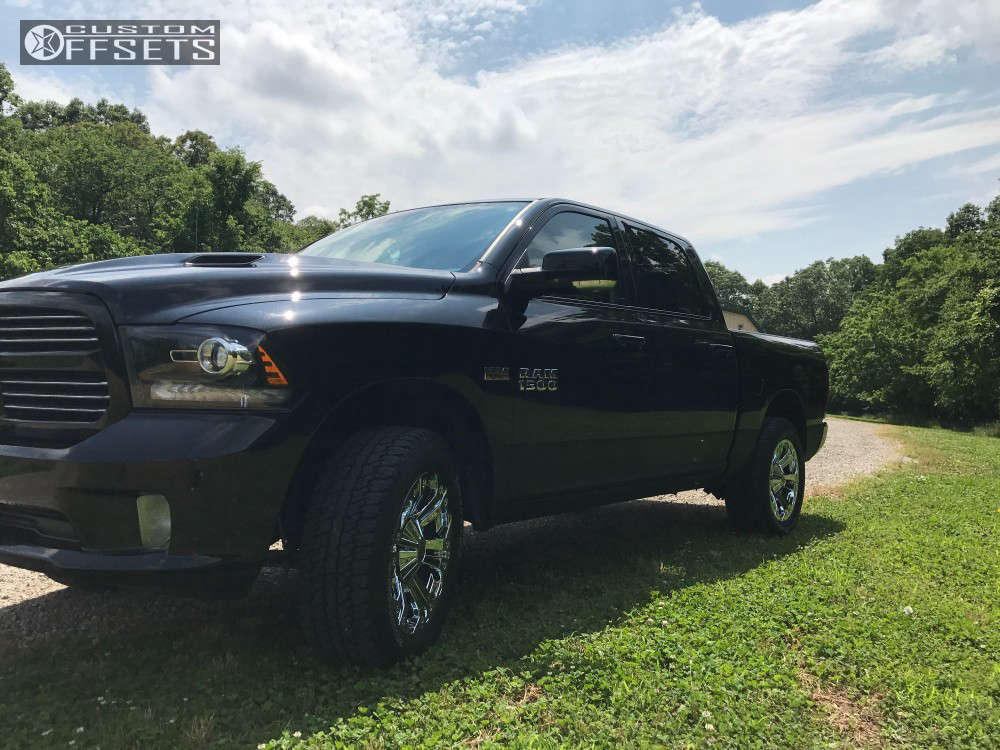 2016 Ram 1500 with 20x9 18 XD Xd778 and 265/70R20 Firestone Destination ...