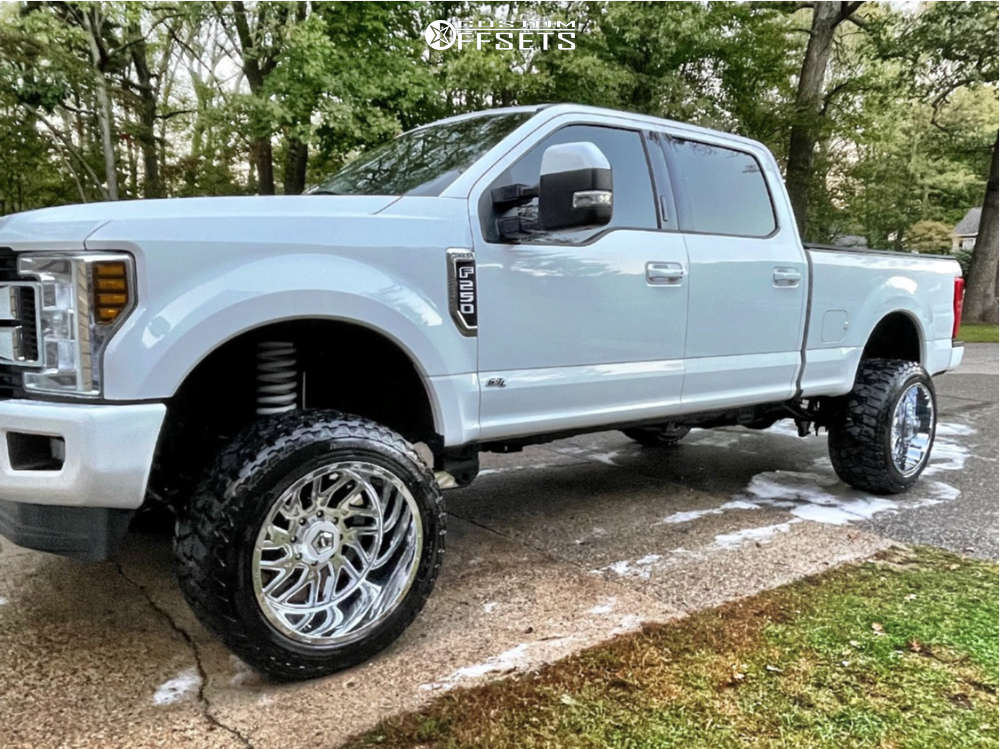 2018 Ford F-250 Super Duty with 22x14 -76 TIS 544C and 35/13.5R22 ...