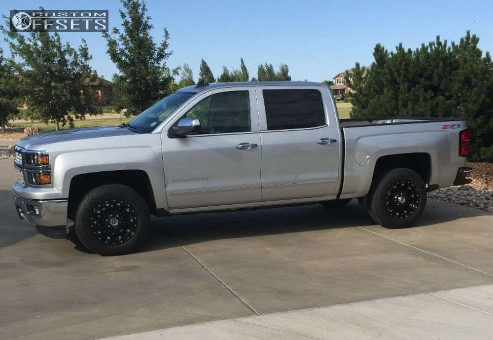 2015 Chevrolet Silverado 1500 with 18x9 18 XD Xd829 and 265/65R18 ...