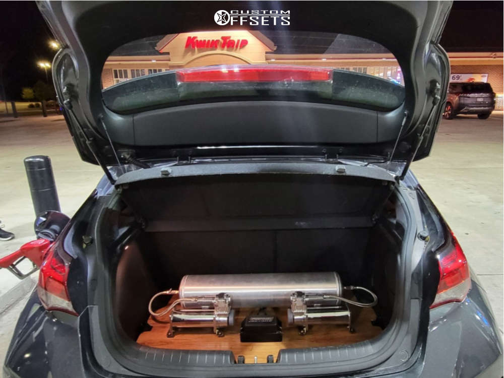 2020 Hyundai Veloster with 18x8.5 35 Advanti Racing Vigoroso V1 and 225 ...