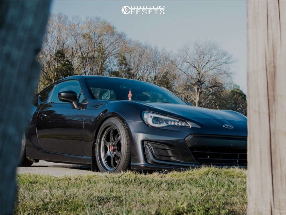 2019 Subaru BRZ with 18x8.5 35 Aodhan Ah08 and 225/40R18 Nitto Neo Gen ...