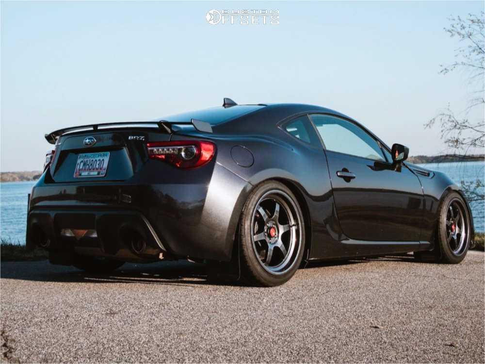 2019 Subaru BRZ with 18x8.5 35 Aodhan Ah08 and 225/40R18 Nitto Neo Gen ...