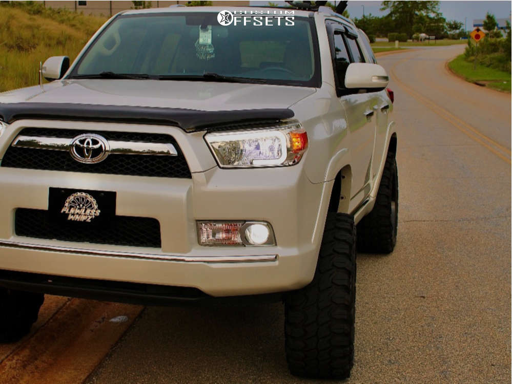 2013 Toyota 4Runner with 20x10 -19 Hardrock Overdrive and 33/12.5R20 ...