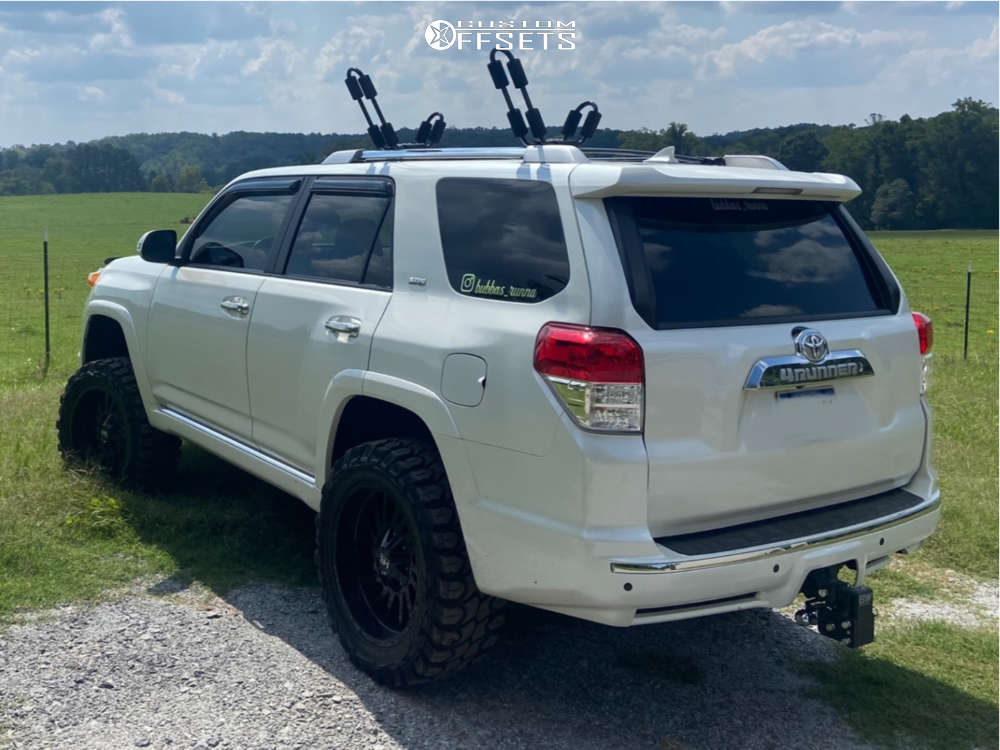 2013 Toyota 4Runner with 20x10 -19 Hardrock Overdrive and 33/12.5R20 ...