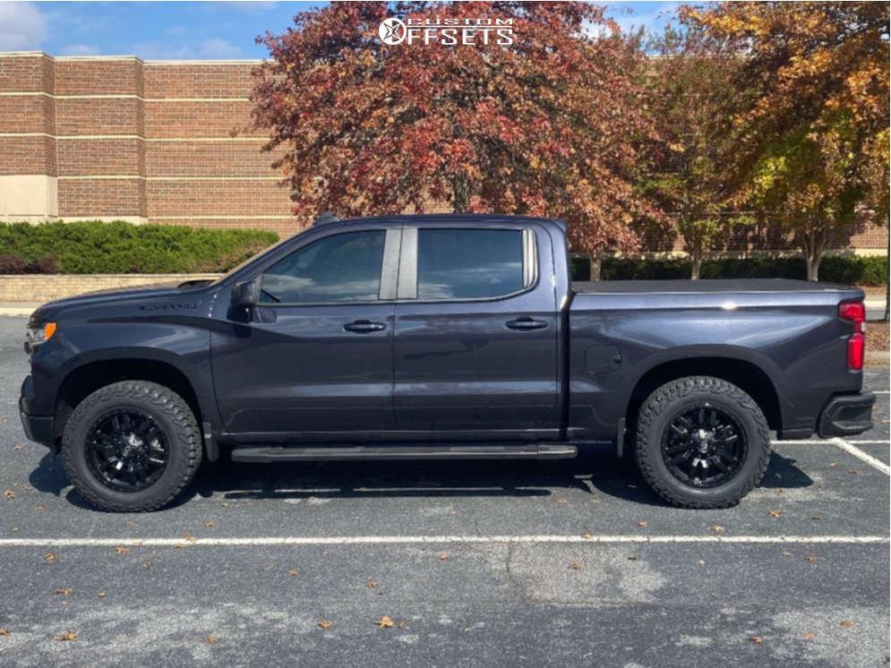 2022 Chevrolet Silverado 1500 with 20x9 1 Fuel Sledge and 275/60R20 ...