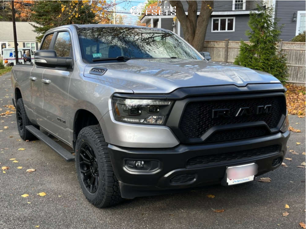 2021 Ram 1500 with 18x9 12 G-FX TR19 and 275/65R18 Falken WildPeak AT3W ...
