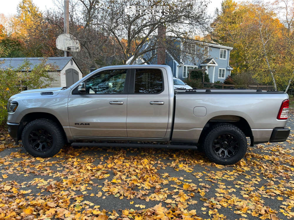2021 Ram 1500 with 18x9 12 G-FX TR19 and 275/65R18 Falken WildPeak AT3W ...