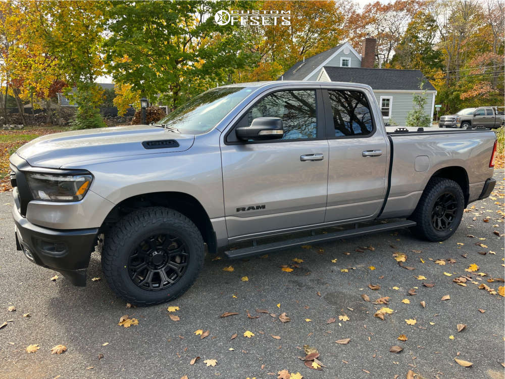 2021 Ram 1500 with 18x9 12 G-FX TR19 and 275/65R18 Falken WildPeak AT3W ...