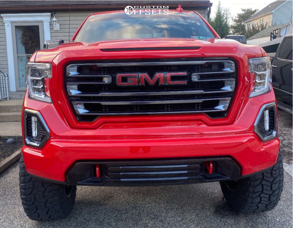 2021 GMC Sierra 1500 with 20x12 -44 Revenge Offroad Rv-206 and 37/13 ...